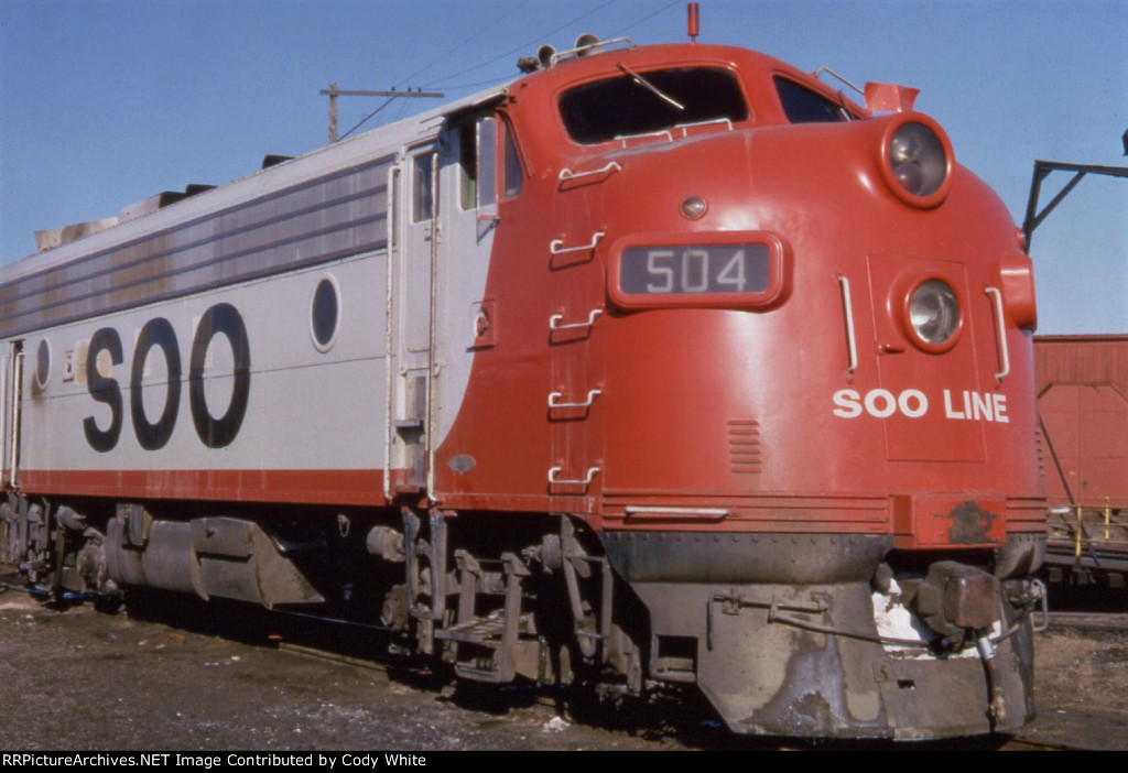 Soo Line FP7A 504